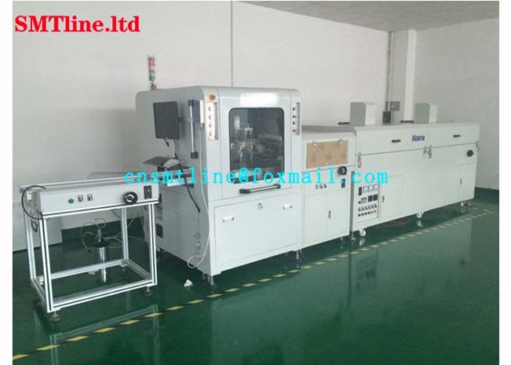 LED Bulb Automatic Pcb Coating Machine , Selective Conformal Coating Equipment in Shenzhen ...