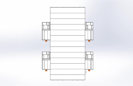 Explosion-proof Bus Paint Booth in Guangzhou, Guangdong, China