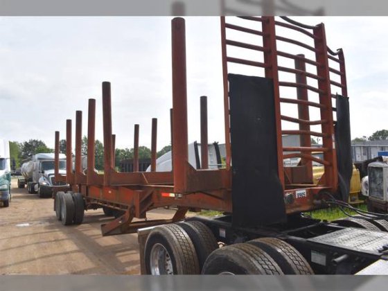 1985 Pitts 36 FT LOG TRAILER in Covington, TN, USA