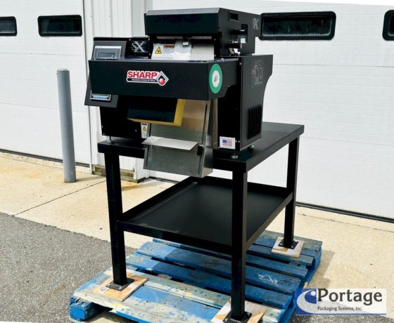 Sharp Packaging Systems | SX Tabletop Bagger w/Black Stand / Table ...