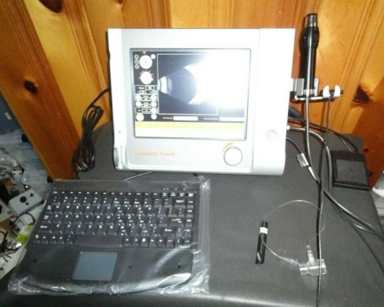 Quantel compact touch 2 touch scan A scan B scan ophthalmic ultrasound ...