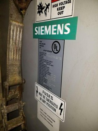 Siemens Autojet Switch Gear Switchgear in Providence, RI, USA