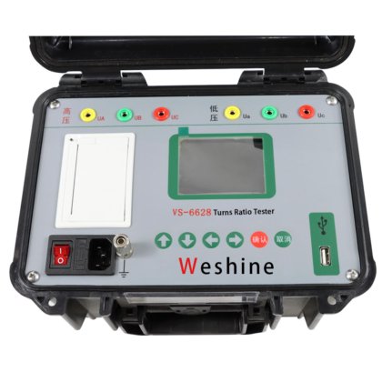 3Phase Automatic TTR Digital Winding Transformer Turn Ratio Tester in ...