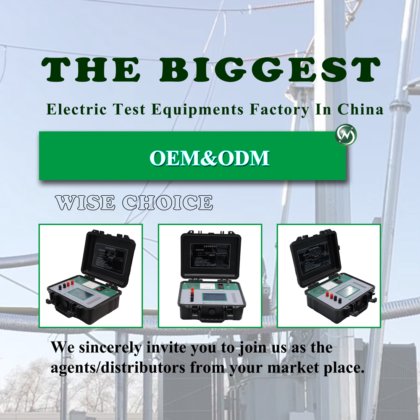 10 A 50 kOhm Transformer DC Winding Resistance Tester Digital Milliohm ...