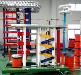 High Voltage 200kV 400kV 800kV Lightning Impulse Voltage Generator Test ...