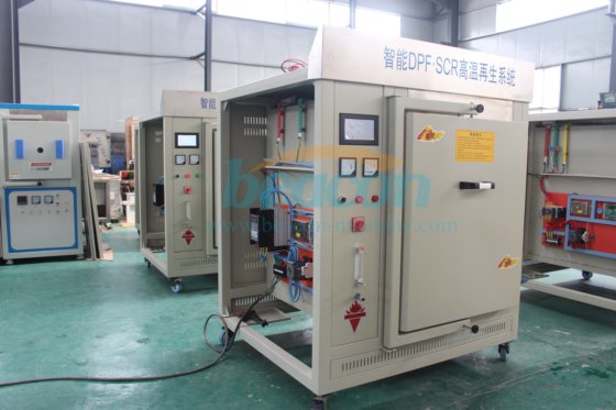 Diesel Particulate Filter DPF regeneration system and test bench diesel ...