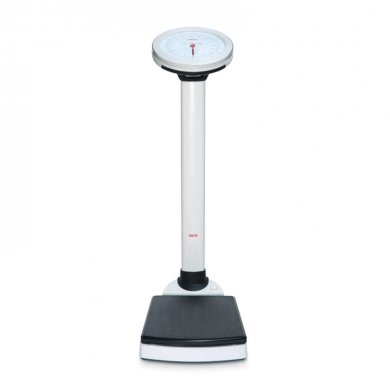 Mechanical column weighing scales, with clock scale, for medical use in ...