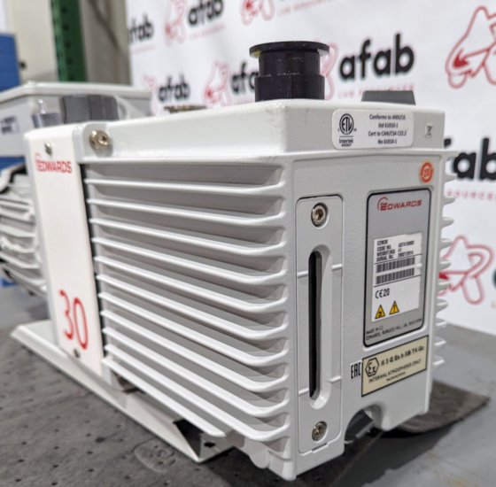 Edwards E2M30 Rotary Vane Vacuum Pump in Frederick, MD, USA