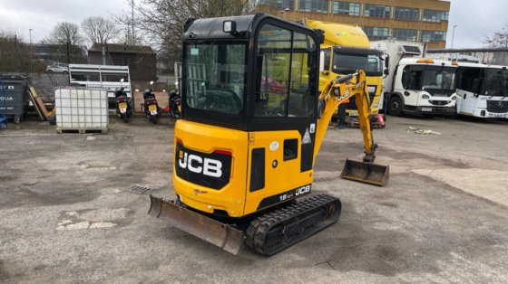 2018 JCB 19C-1 in Hemel Hempstead, United Kingdom
