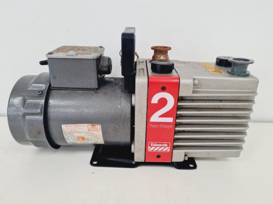 Edwards Model E2M2 Rotary Vane High Vacuum Pump 2 Two stage Lab in ...