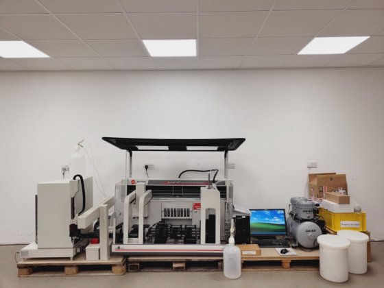 Beckman Coulter Biomek FXP Liquid Handling Robot + Cytomat Microplate ...