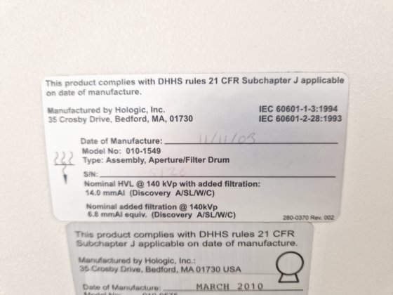 Hologic Delphi QDR 4500 DEXA Scanner (X-Ray Bone Densitometer) Lab in ...