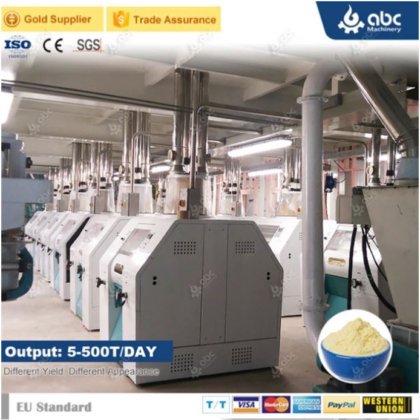 Energy Saving Small Scale Roller Electric Corn Commercial Maize Mini ...