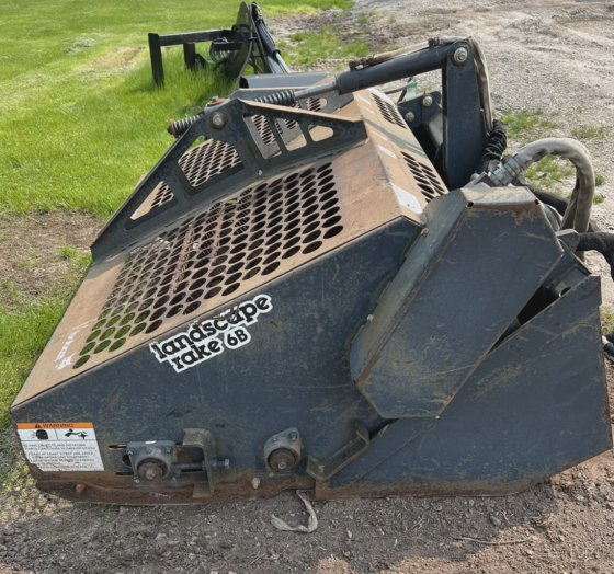 BOBCAT 6B LANDSCAPE RAKE ATTACHMENT FOR SKID in Appleton, WI, USA