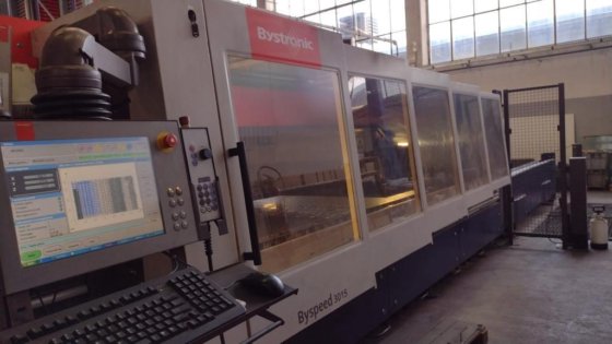 Bystronic Byspeed laser in Santorso, Italy