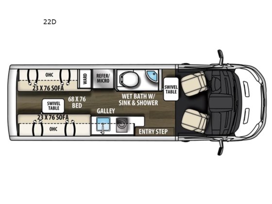 2026 Coachmen RV Beyond 22D AWD LITHIUM SYSTEM in Turlock, CA, USA