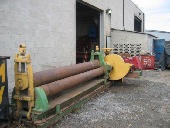 Plate Rolls 3-4" x 10 ft in Burt, MI, USA