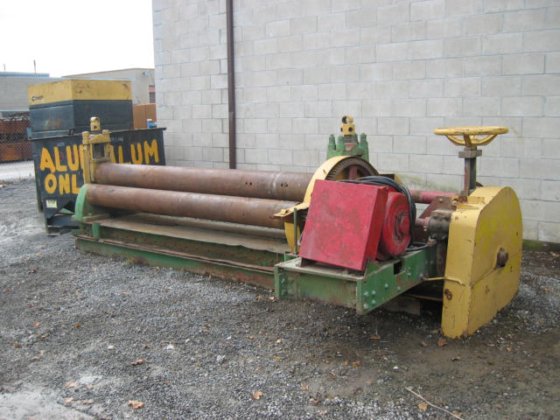 Plate Rolls 3-4" x 10 ft in Burt, MI, USA