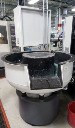 2013 Rosler R 220 EC KF Rotary Vibratory Deburring Machine in Burt, MI, USA