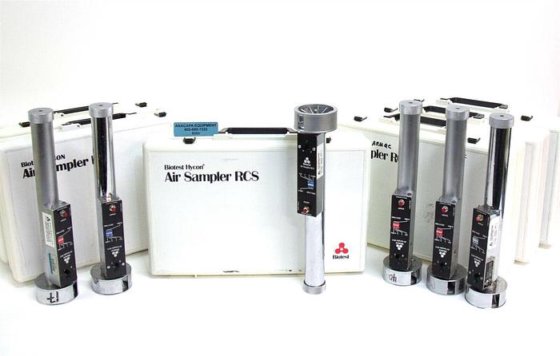 Biotest Hycon Air Sampler RCS 940015 Analog w/ Impeller Drum, Blade ...