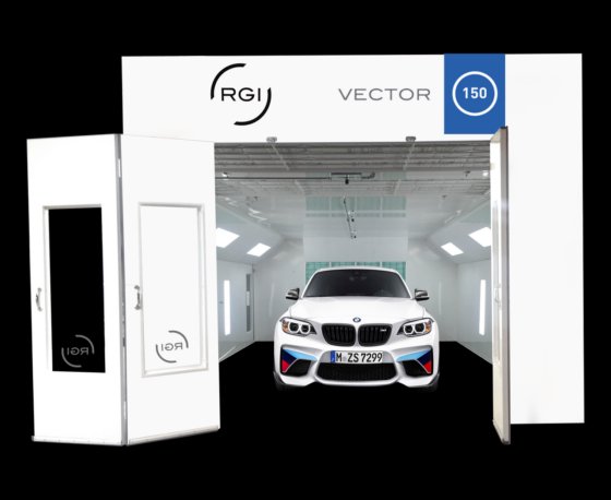 RGI VECTOR Single Wall Semi Down Draft Spray Booth in Dover, DE, USA