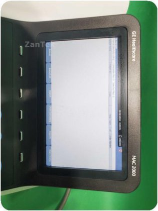 GE MAC 2000 EKG Machine 12 Lead Resting ECG System w/ WiFi - Patient ...