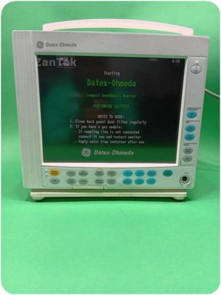 GE Datex-Ohmeda S/5 Compact Anesthesia Monitor in Jessup, MD, USA