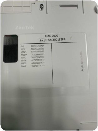 GE MAC 2000 EKG Machine 12 Lead Resting ECG System w/ WiFi - Patient ...