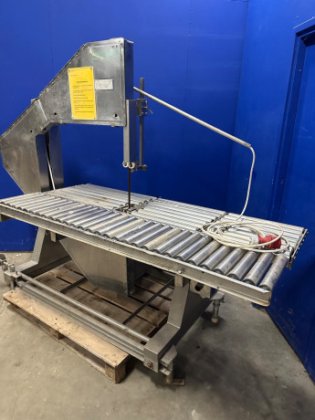 Berba band saw with rollers in Hobro, Denmark