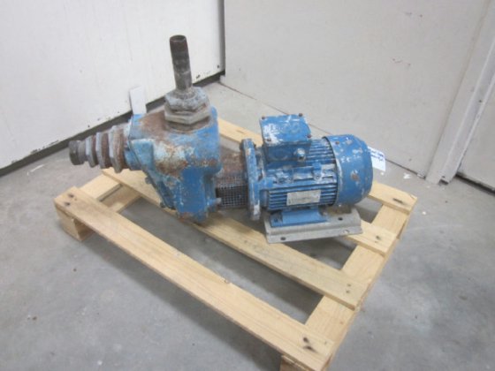 BEVI electric motor with pump in Hobro, Denmark