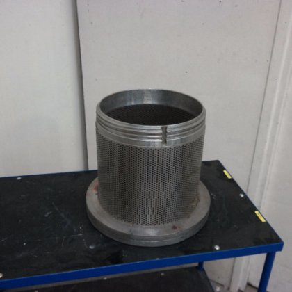 Sepamatic drum to leg seperator in Hobro, Denmark