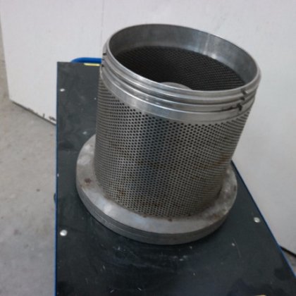 Sepamatic drum to leg seperator in Hobro, Denmark