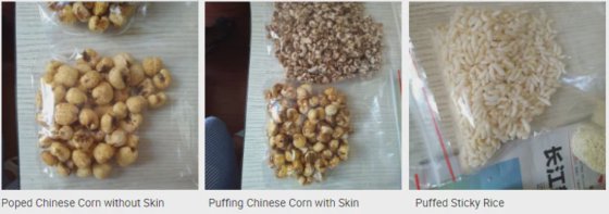 Puffed rice popcorn machine,Puffed corn rice extruder machine in ...