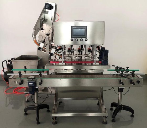 New Inline Spindle Capper with Cap Elevator Model CP-200A in Toronto ...