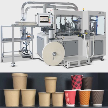 160PCS/Min Full-Automatic Paper Cup Production Machine in Zhejiang, China