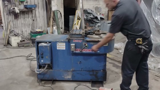 1-3/8" (#11 REBAR) ROD CHOMPER #RBRE-11 ROTARY REBAR BENDER in Holland ...