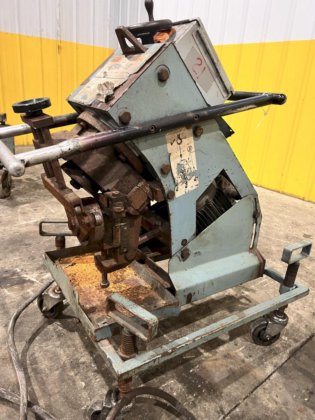 GULLCO #KBM-18 PLATE BEVELING MACHINE in Holland, OH, USA
