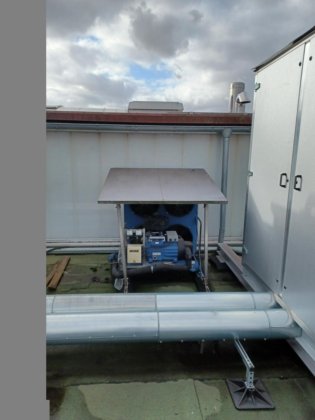 Shock freezer, make MIWE, type SF – D in Weeze, North Rhine-Westphalia ...
