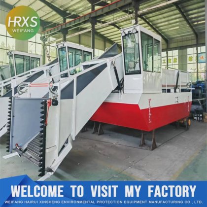 High-Capacity Paddle Wheel Salvage Ship for Kelp Removal in Shandong, China