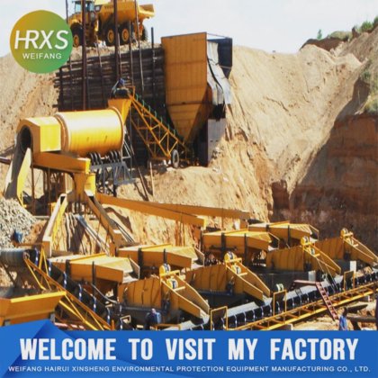 Land Mining Gold and Diamond Machinery with Trommel Screen/Jigger ...