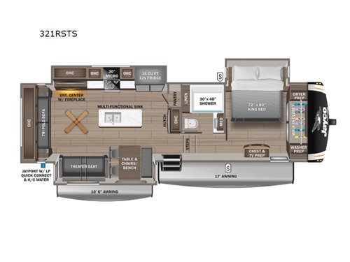 2026 Jayco Eagle 321RSTS in Baird, TX, USA