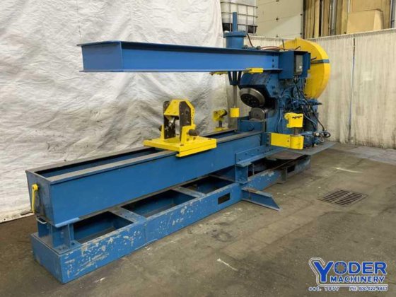 1" BLUE VALLEY MODEL # 8 FLANGING MACHINE: STOCK #80232 in Holland, OH, USA
