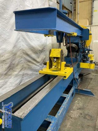 1" BLUE VALLEY MODEL # 8 FLANGING MACHINE: STOCK #80232 in Holland, OH, USA