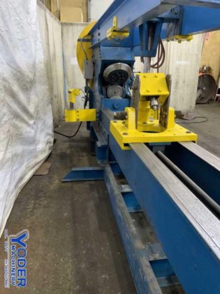 1" BLUE VALLEY MODEL # 8 FLANGING MACHINE: STOCK #80232 in Holland, OH, USA