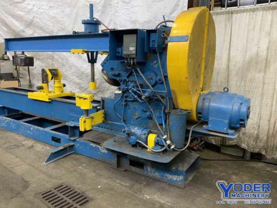 1" BLUE VALLEY MODEL # 8 FLANGING MACHINE: STOCK #80232 in Holland, OH, USA