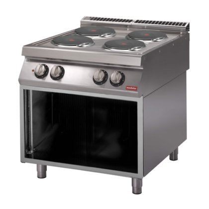 Electric cooker 4 burners round plates series 70 PK Modular in Naples ...
