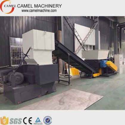 Camel Machinery Waste Plastic Shredder and Crusher System for Plastic ...