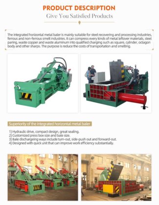 Scrap Copper Portable Compactor in Hangzhou, Zhejiang, China