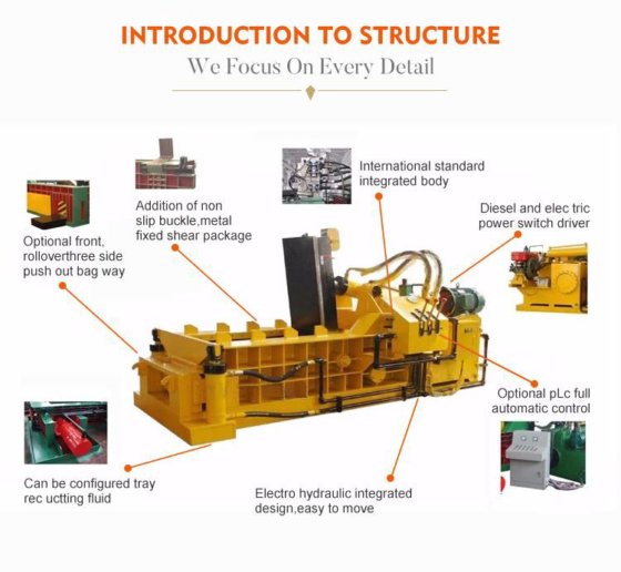 Scrap Copper Portable Compactor in Hangzhou, Zhejiang, China