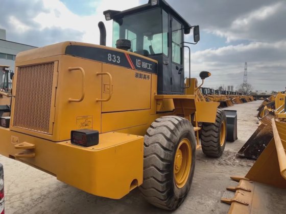 Original Liugong 833 Wheel Loader Secondhand Top Brand Construction ...